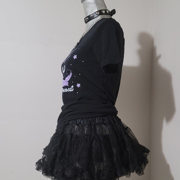 Sanrio | Tops | Sanrio Chococat Moon Star Tee Black Purple Pastel Goth ...